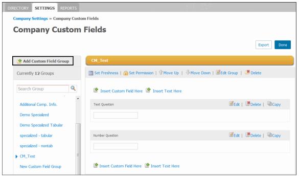Creating Questions in Data Tables
